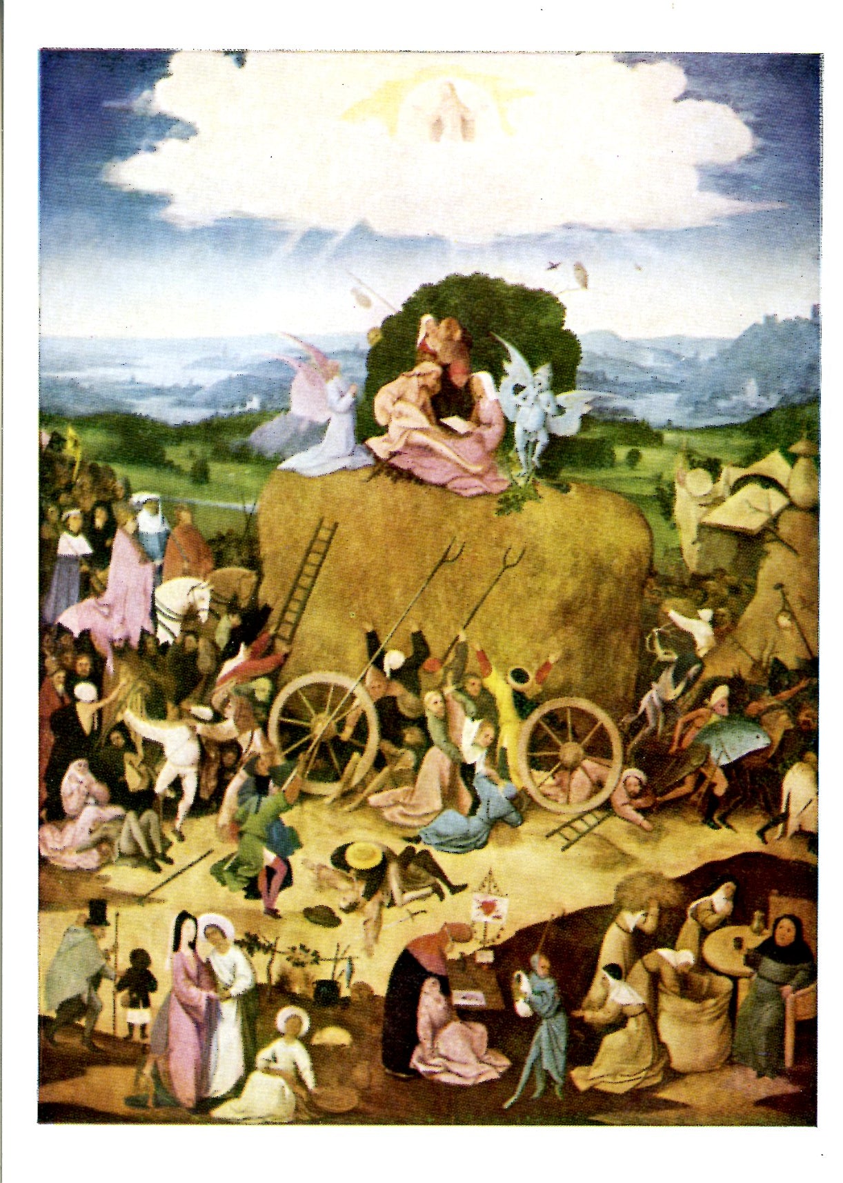 Der Heuwagen by Hieronymus Bosch - 4 X 6 Inches (10 Postcards) – Artistica Fine Art