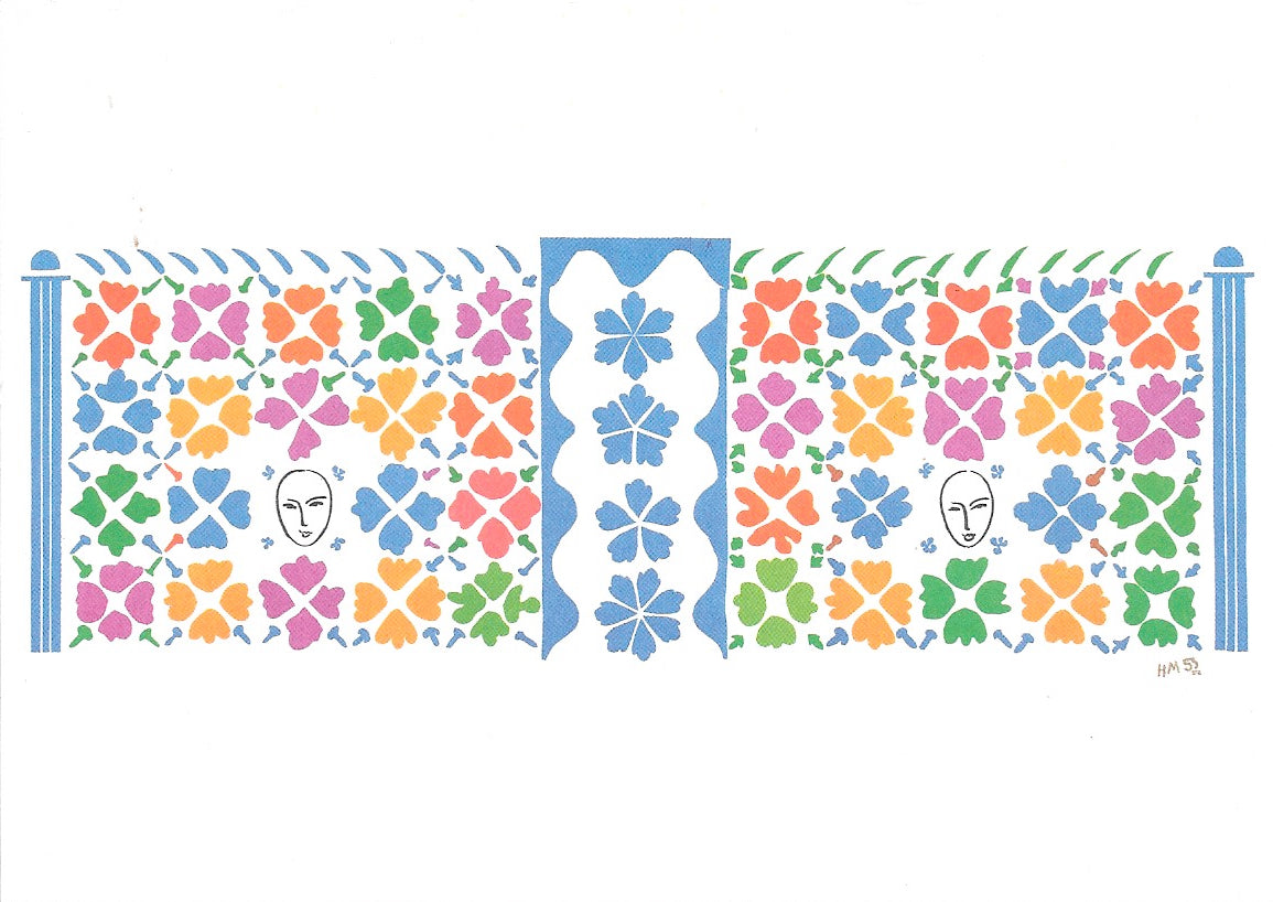 Décoration-Masks, 1953 by Henri Matisse - 4 X 6 Inches (10 Postcards ...