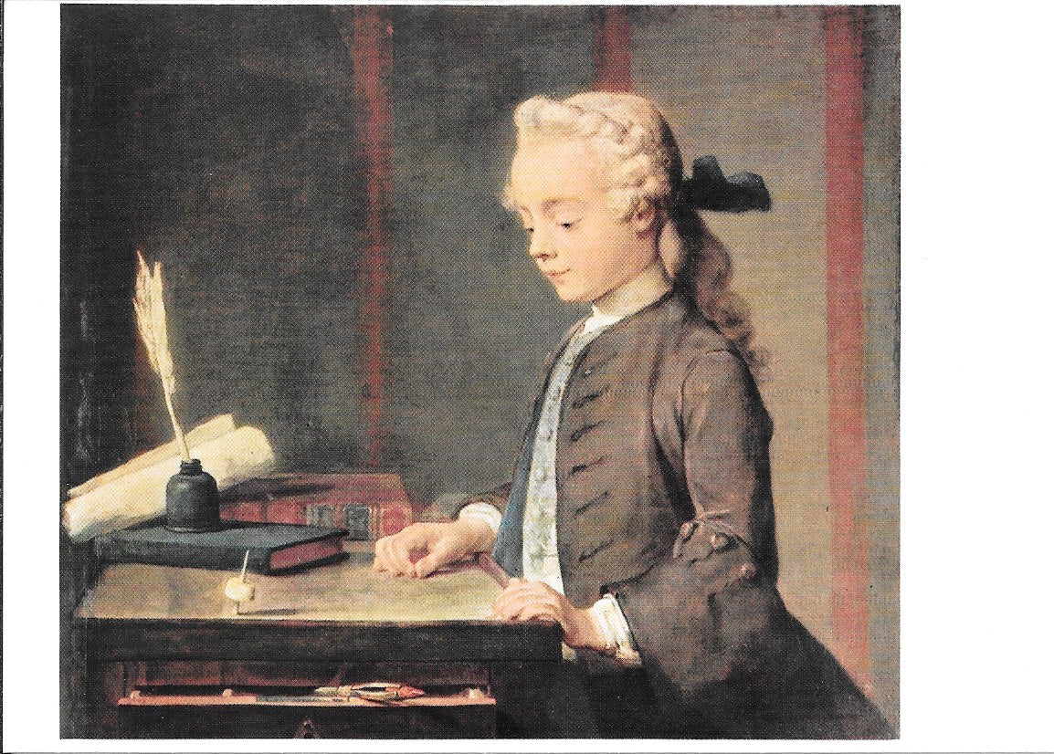 L'enfant au toton by Chardin - 4 X 6 Inches (10 Postcards) – Artistica Fine Art