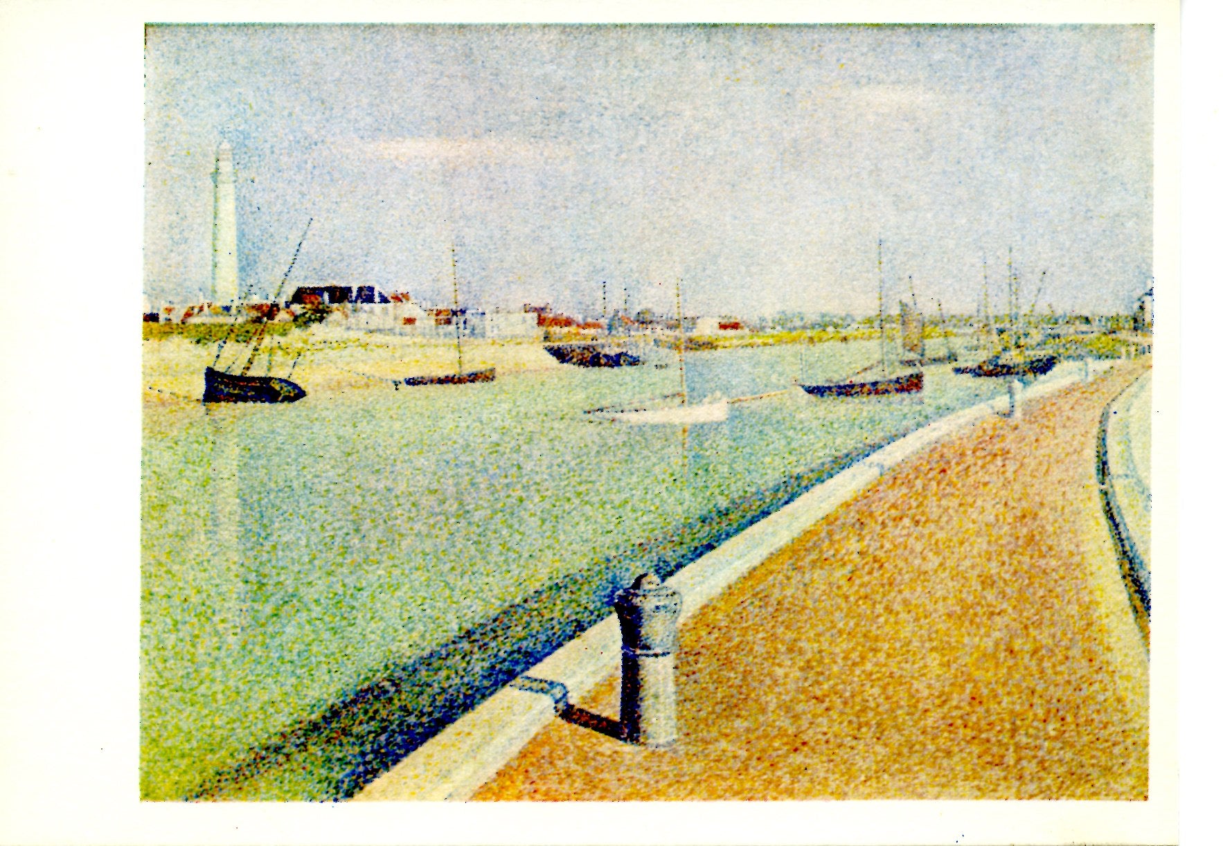 Le Chenal de Gravelines, Petit Fort-Philippe, 1890 by Georges Seurat - – Artistica Fine Art