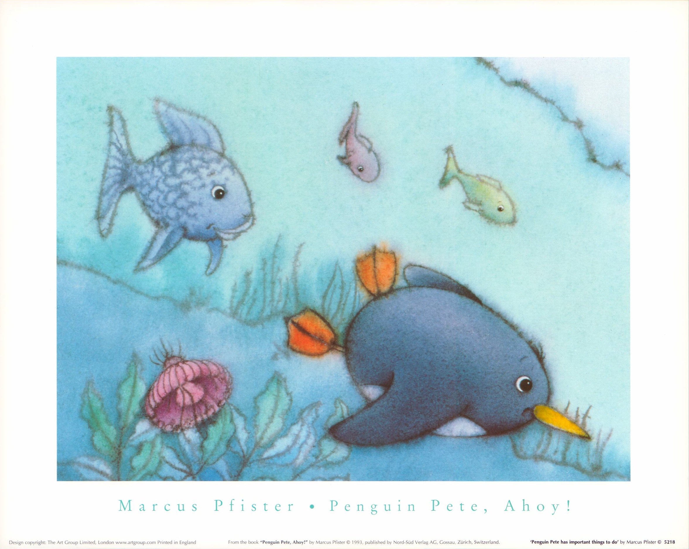 Penguin Pete has Important Things to Do by Marcus Pfister - 10 X 12 In ...