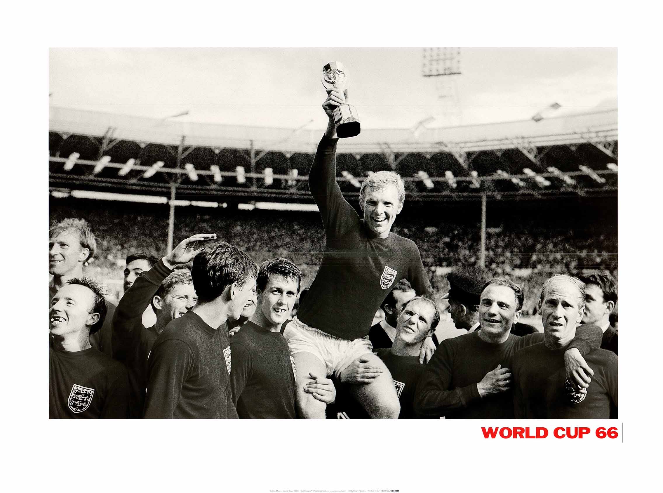 World Cup, 1966 by Bobby Moore - 24 X 32 Inches (Art Print) – Artistica ...