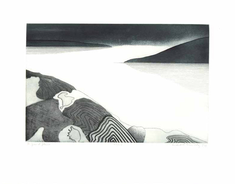 Le Grand Fleuve, 1979 by Michel Thomas Tremblay - 19 X 24 Inches (Etch ...