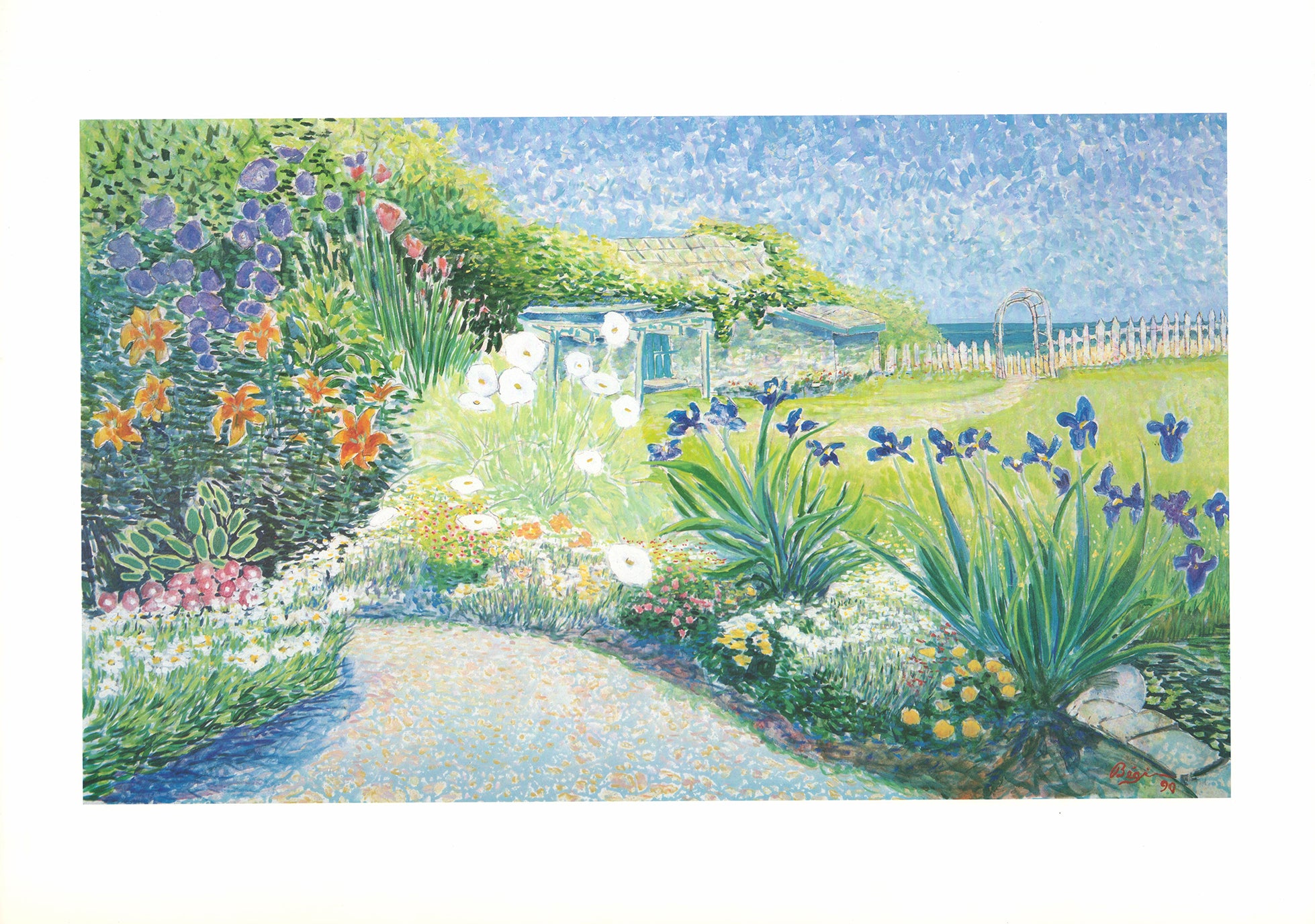 Untitled, 1990 by Guy Begin - 20 X 28 Inches (Offset Lithograph Titled ...