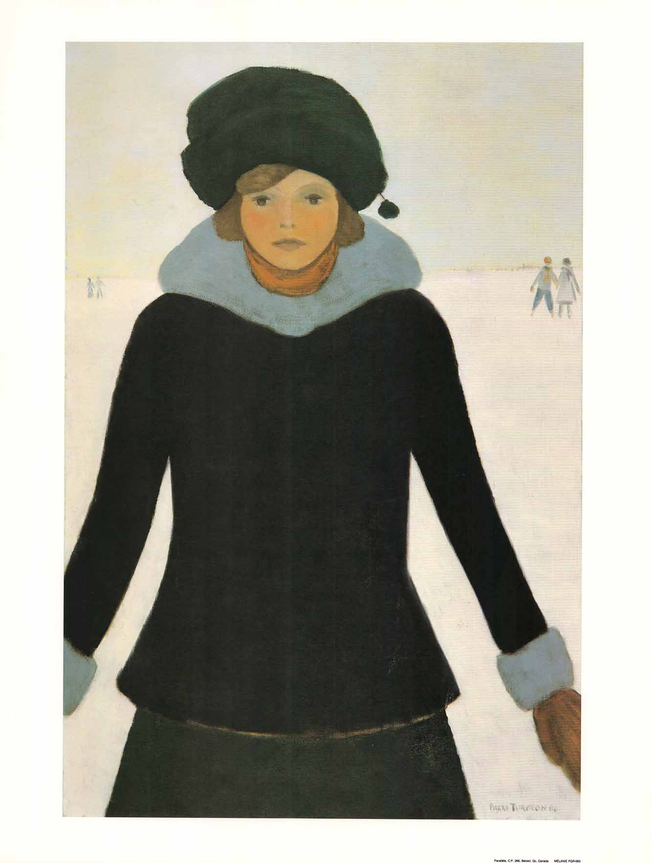 Melanie, 1986 by Pierre Turgeon - 19 X 25 Inches (Offset Lithograph ...