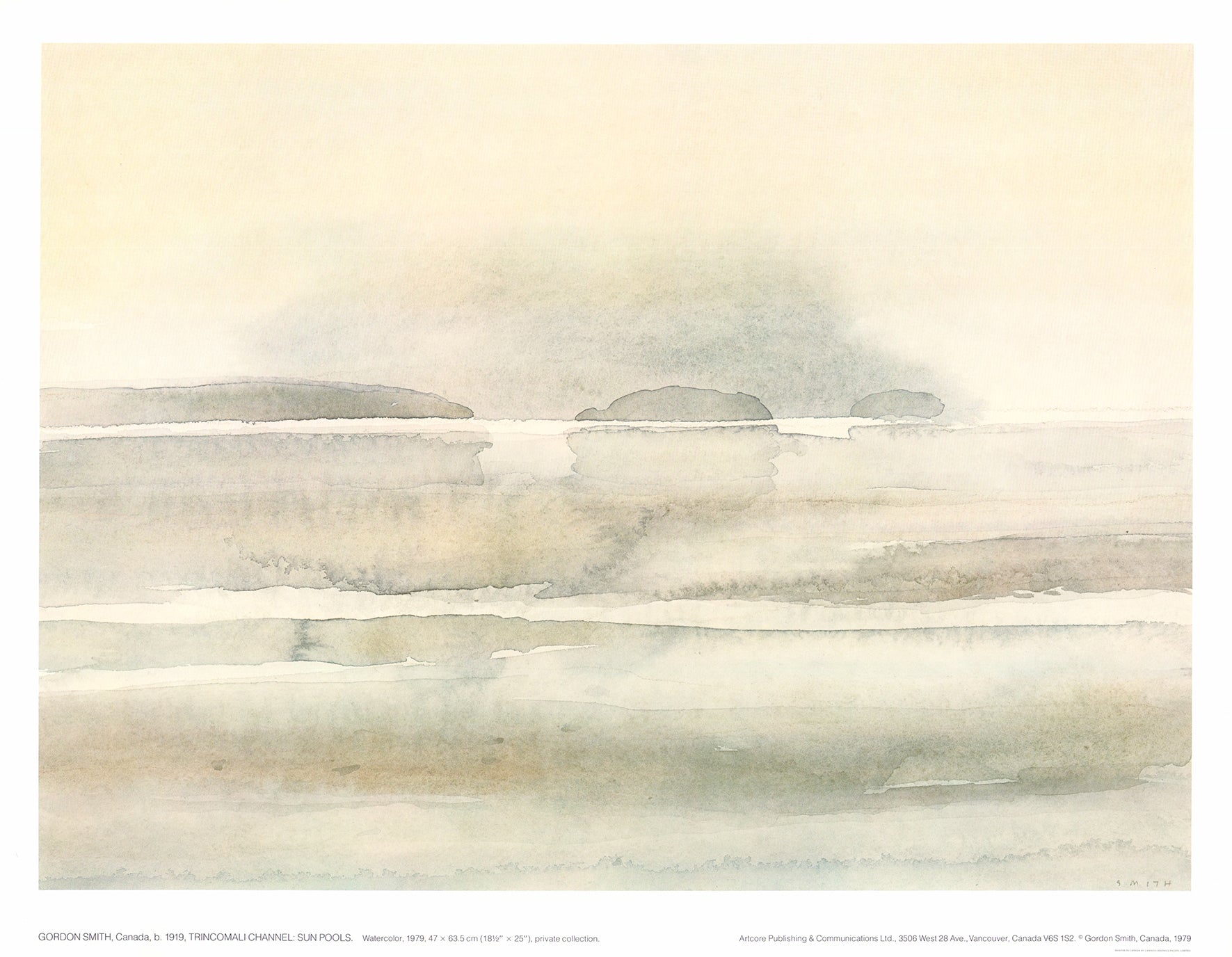 Sun Pools by Gordon Smith - 19 X 25 Inches (Watercolor) – Artistica ...