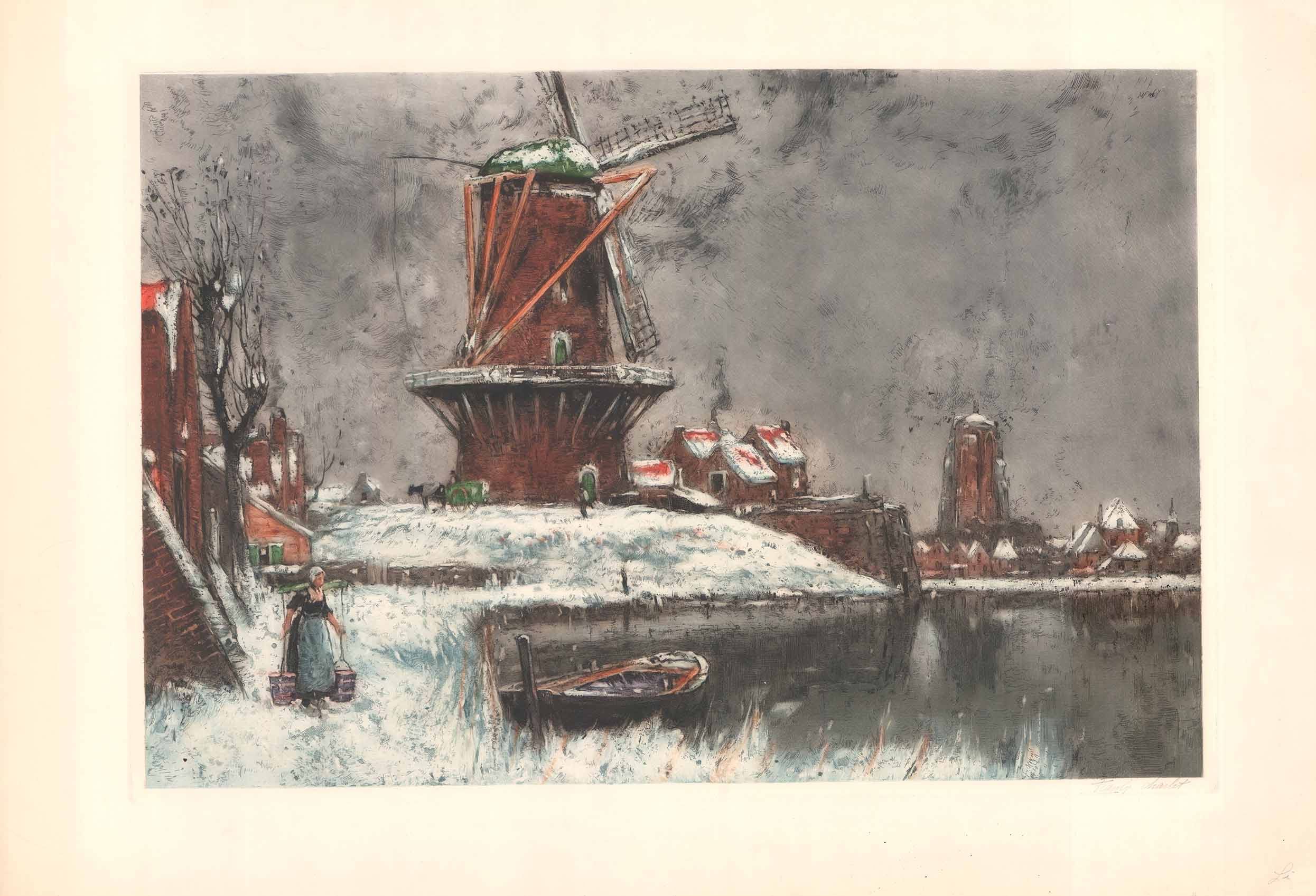 Untiled by Frantz Charlet - 24 X 36 Inches (Lithograph Signed ...