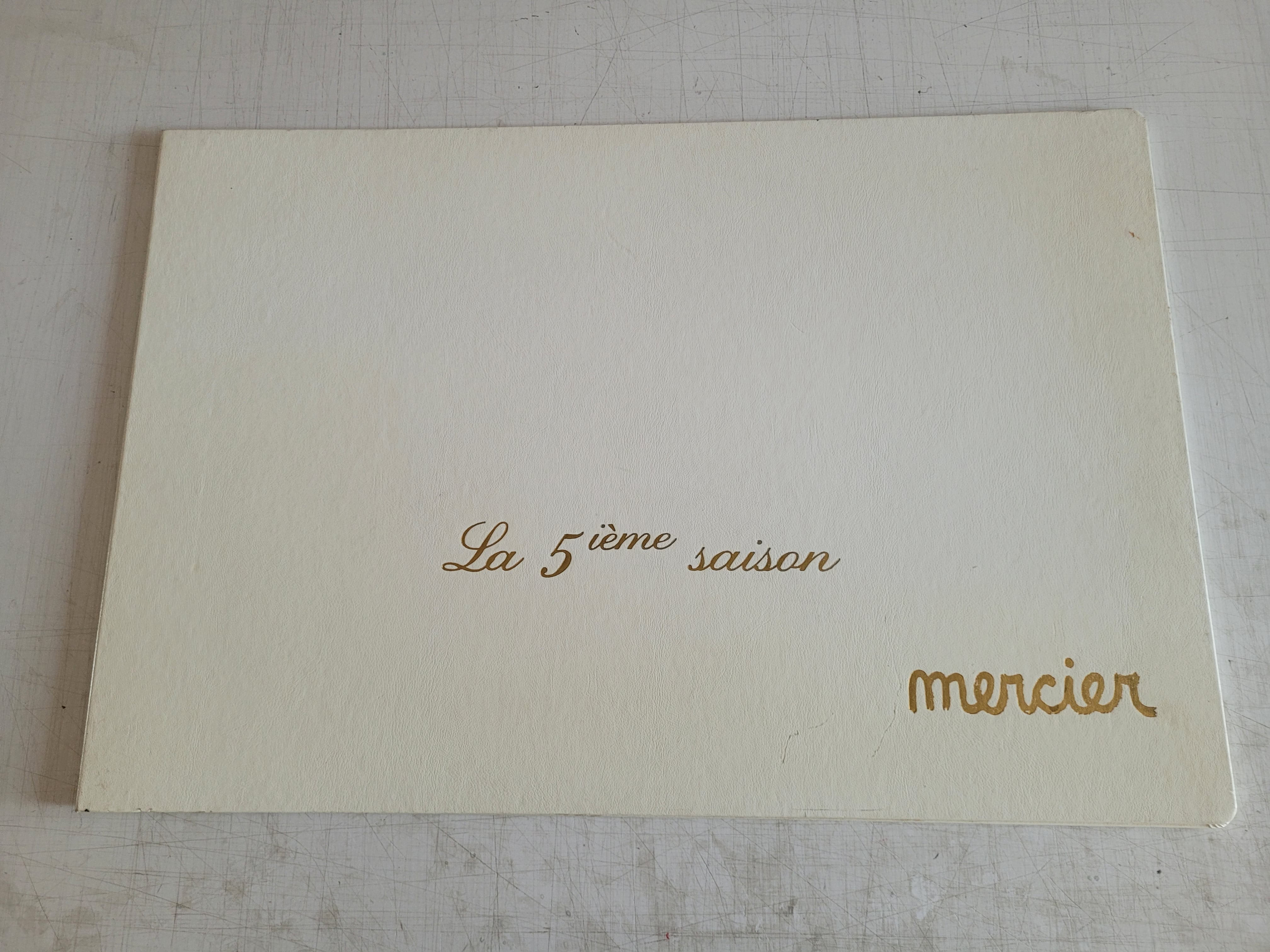 L’été Fleuri by Monique Mercier - 17X25" (Lithograph Titled & Signed ...
