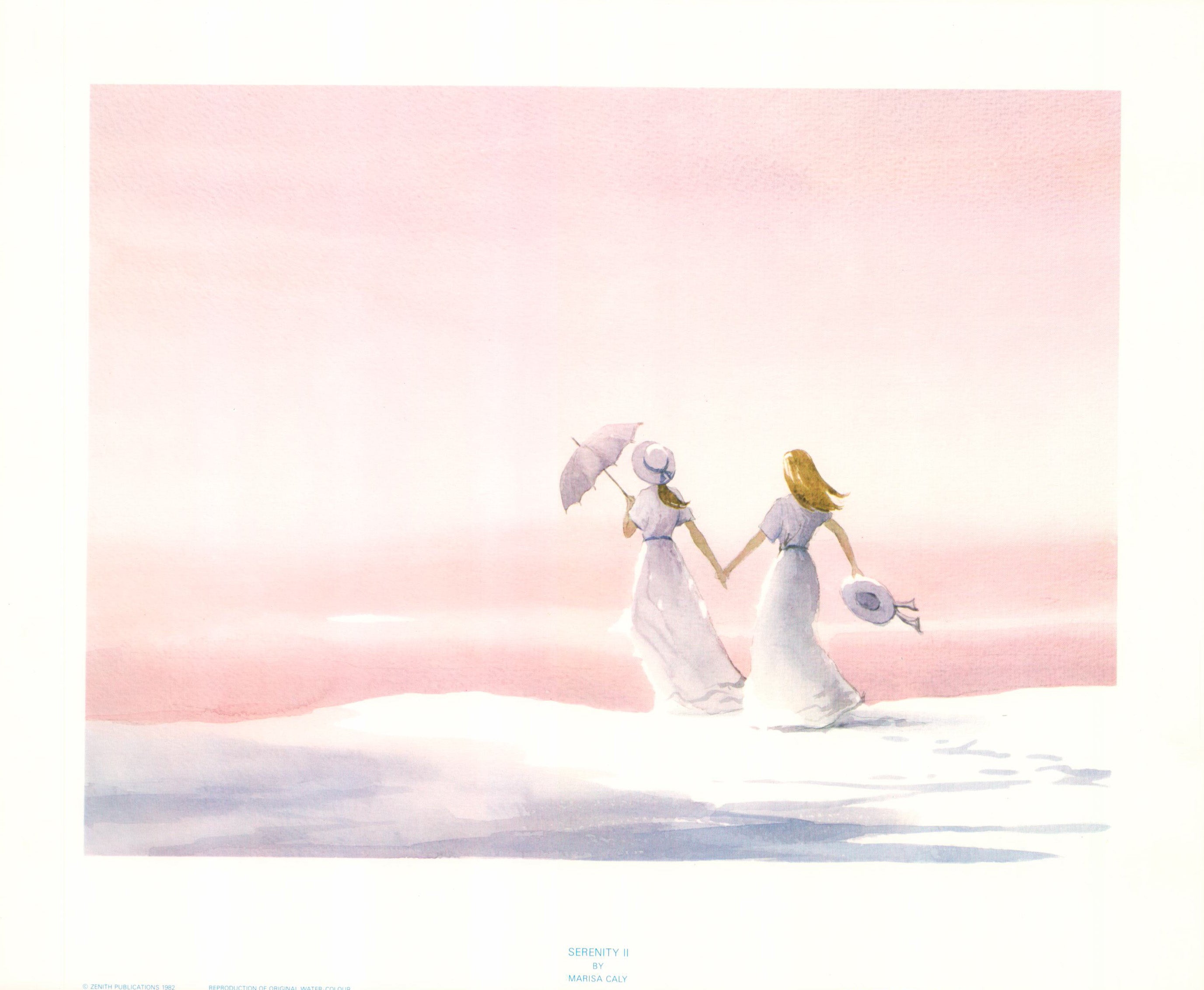 Serenity II by Marisa Caly - 16 X 19 Inches (Offset Lithograph Fine Ar ...