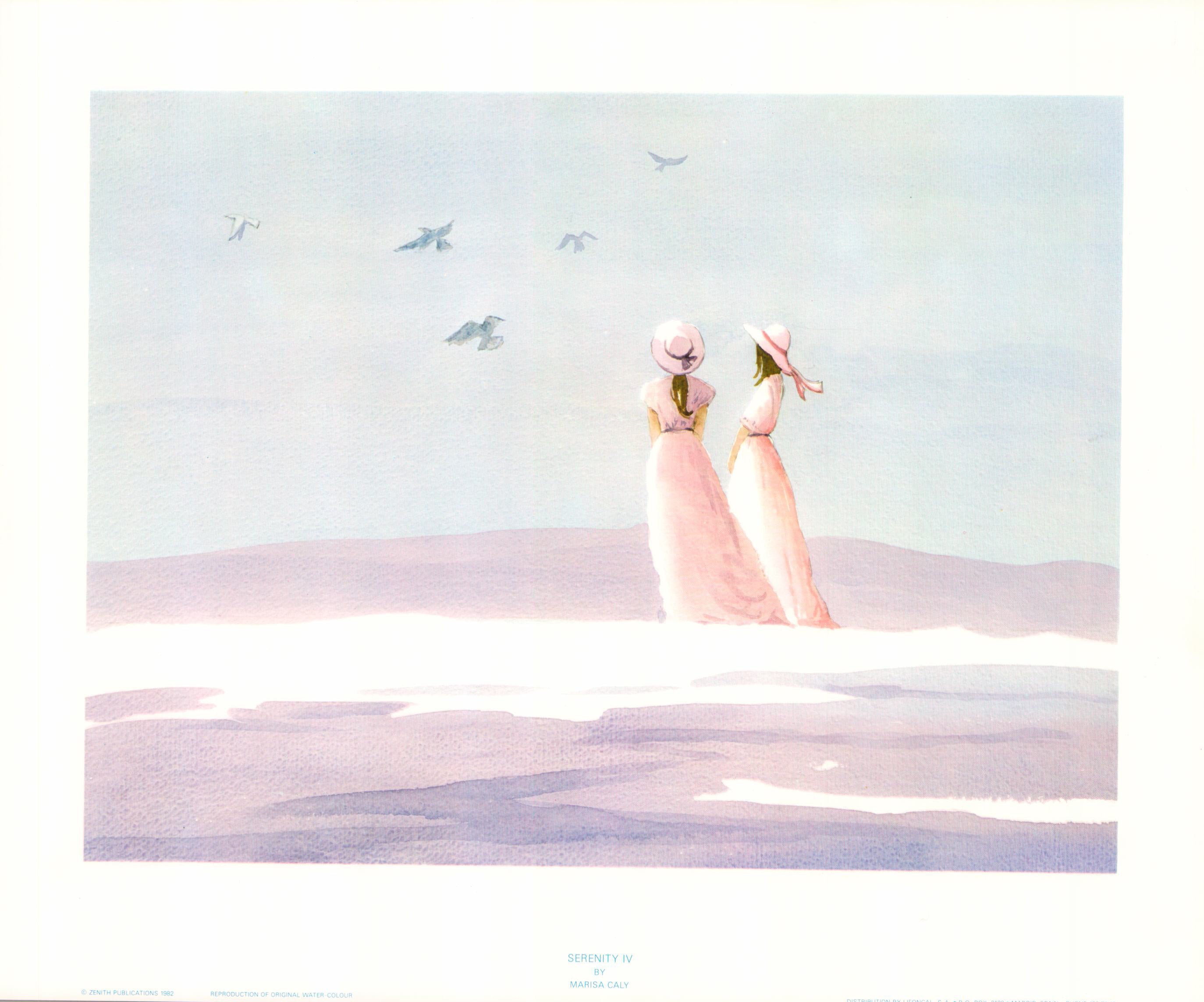 Serenity IV by Marisa Caly - 16 X 19 Inches (Offset Lithograph Fine Ar ...