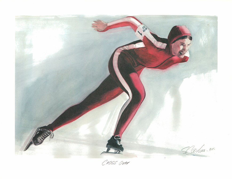 Cross Over, 1985 by Steven Csorba. (Litho Signed) – Artistica Fine Art