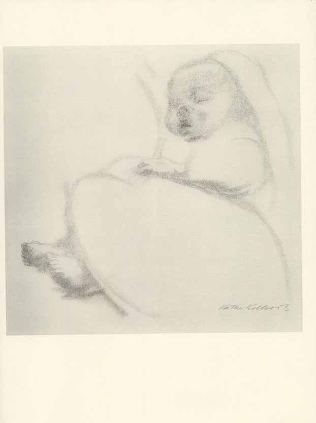 Untitled by Kathe Kollwitz - 9 X 13 Inches (Offset Lithograph Fine Art ...