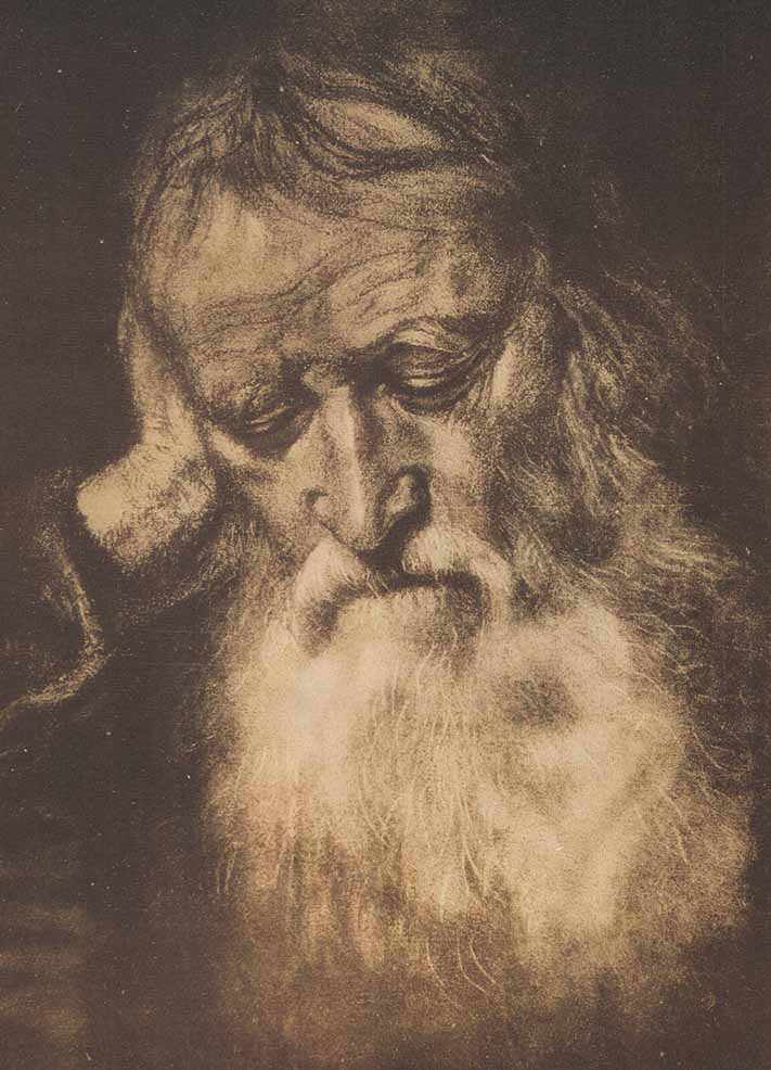 Testa di Vecchio, 1585 by Tiziano Vecellio - 11 X 15 Inches (Offset Li ...