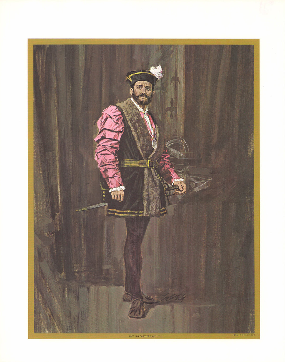 Jacques Cartier by Tom McNeely - 16 X 20 Inches (Art Print) – Artistica ...