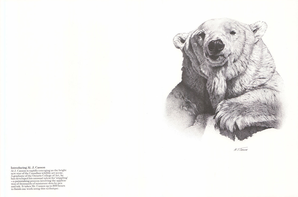 A Portfolio of Canadian Wildlife Prints by A. J. Casson - 9 X 12 Inche ...