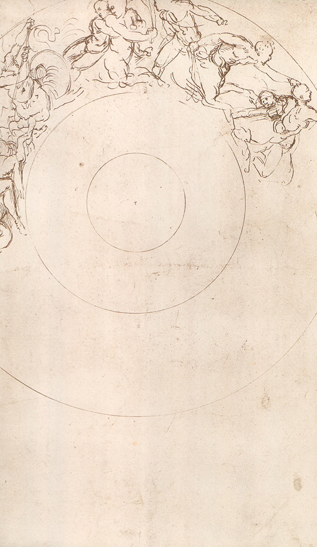 Design for a Salver by Raffaello Sanzio - 10 X 16 Inches (Offset Litho ...