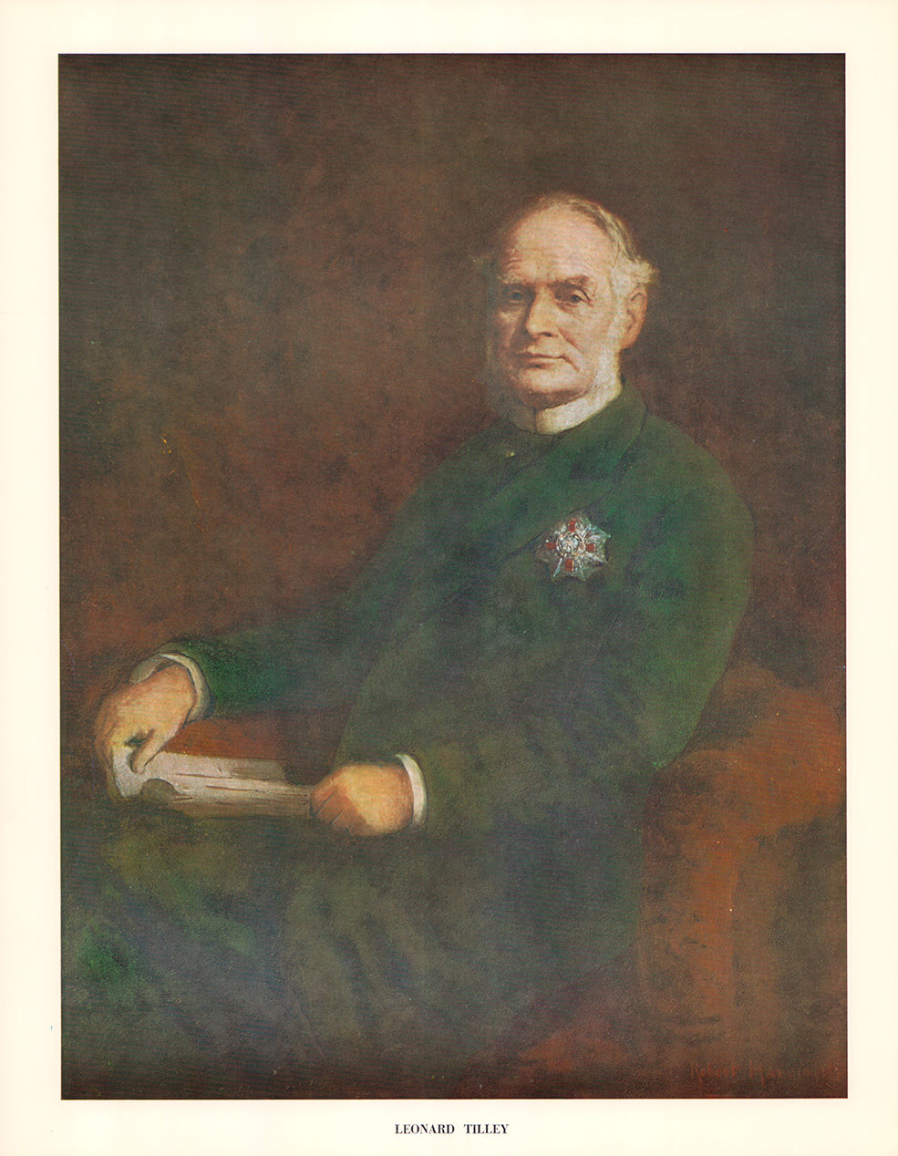 Sir Samuel Leonard Tilley - 14 X 18 Inches (Offset Lithograph Fine Art ...