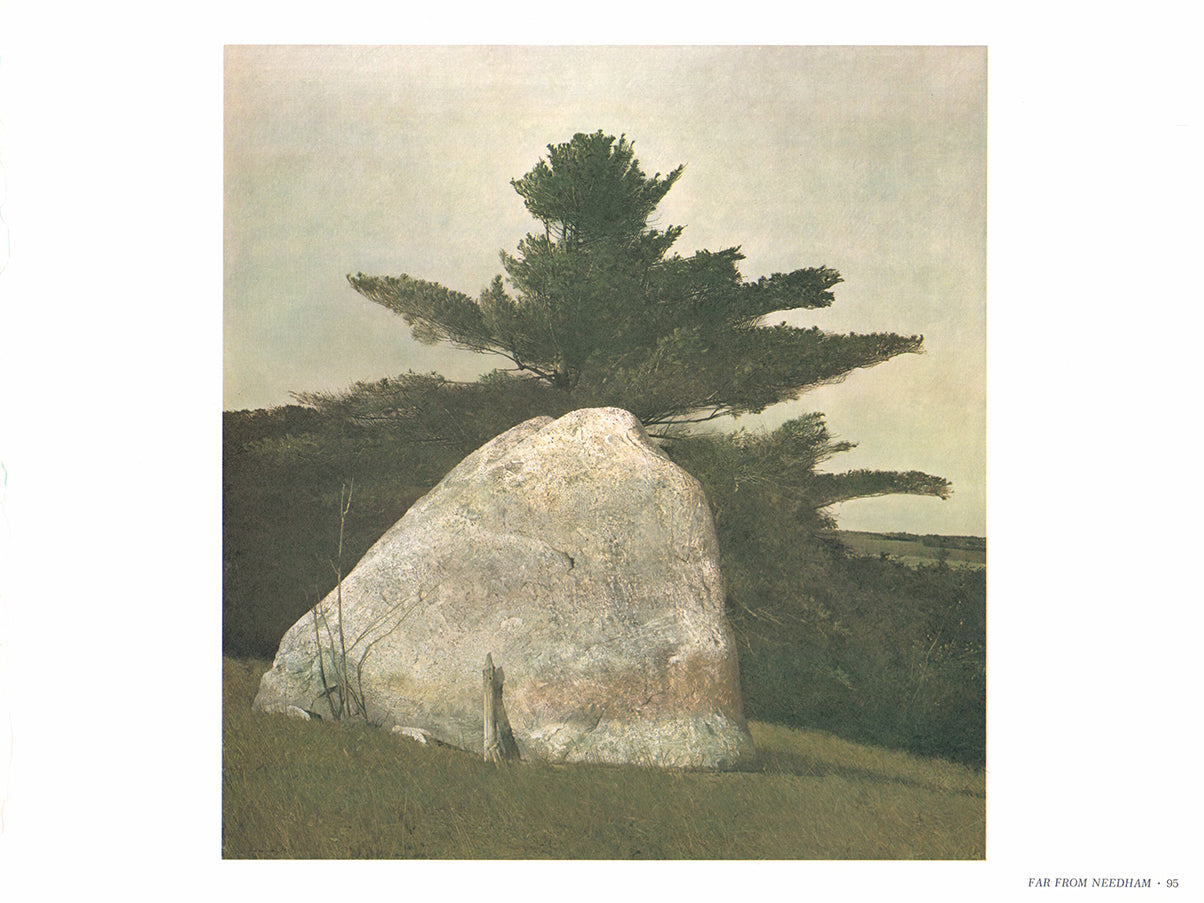 Far From Needham by Andrew Wyeth - 13 X 17 Inches (Art Print ...
