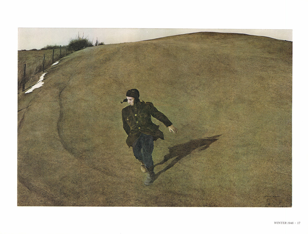Winter 1946 by Andrew Wyeth - 13 X 17 Inches (Art Print) – Artistica ...