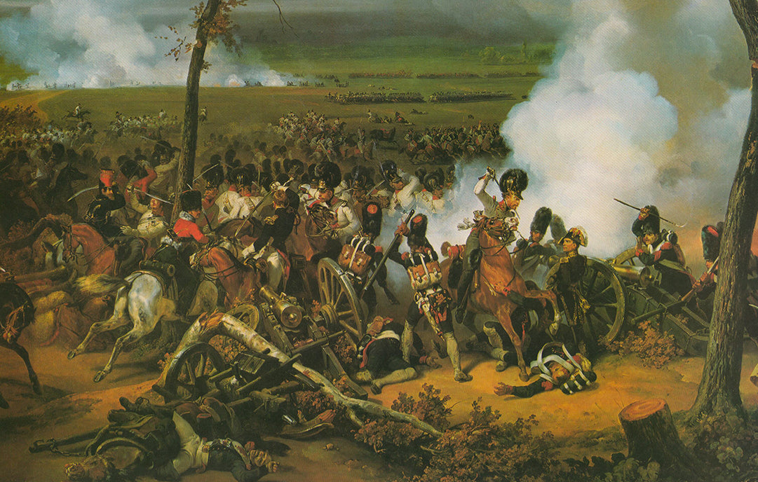 Battle of Hanau 1813 by Horace Vernet - 10 X 16 Inches (Offset Art Pri ...