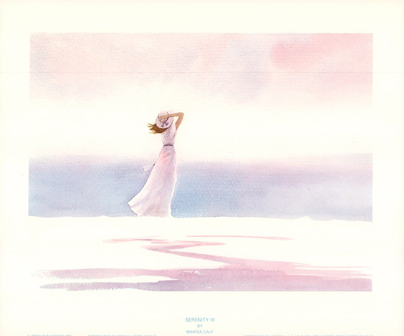 Serenity III by Marisa Caly - 10 X 12 Inches ((Offset Lithograph Fine ...