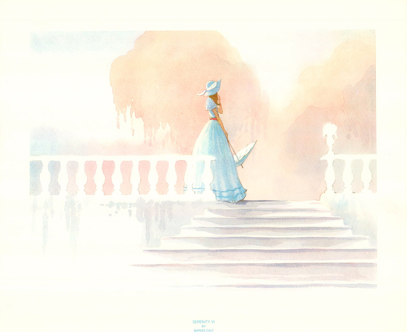 Serenity VI by Marisa Caly - 16 X 19 Inches (Offset Lithograph Fine Ar ...