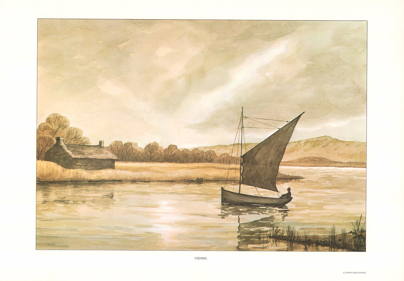 The Hill by Kenny T. Roussel - 14 X 19 Inches (Art Print) – Artistica ...