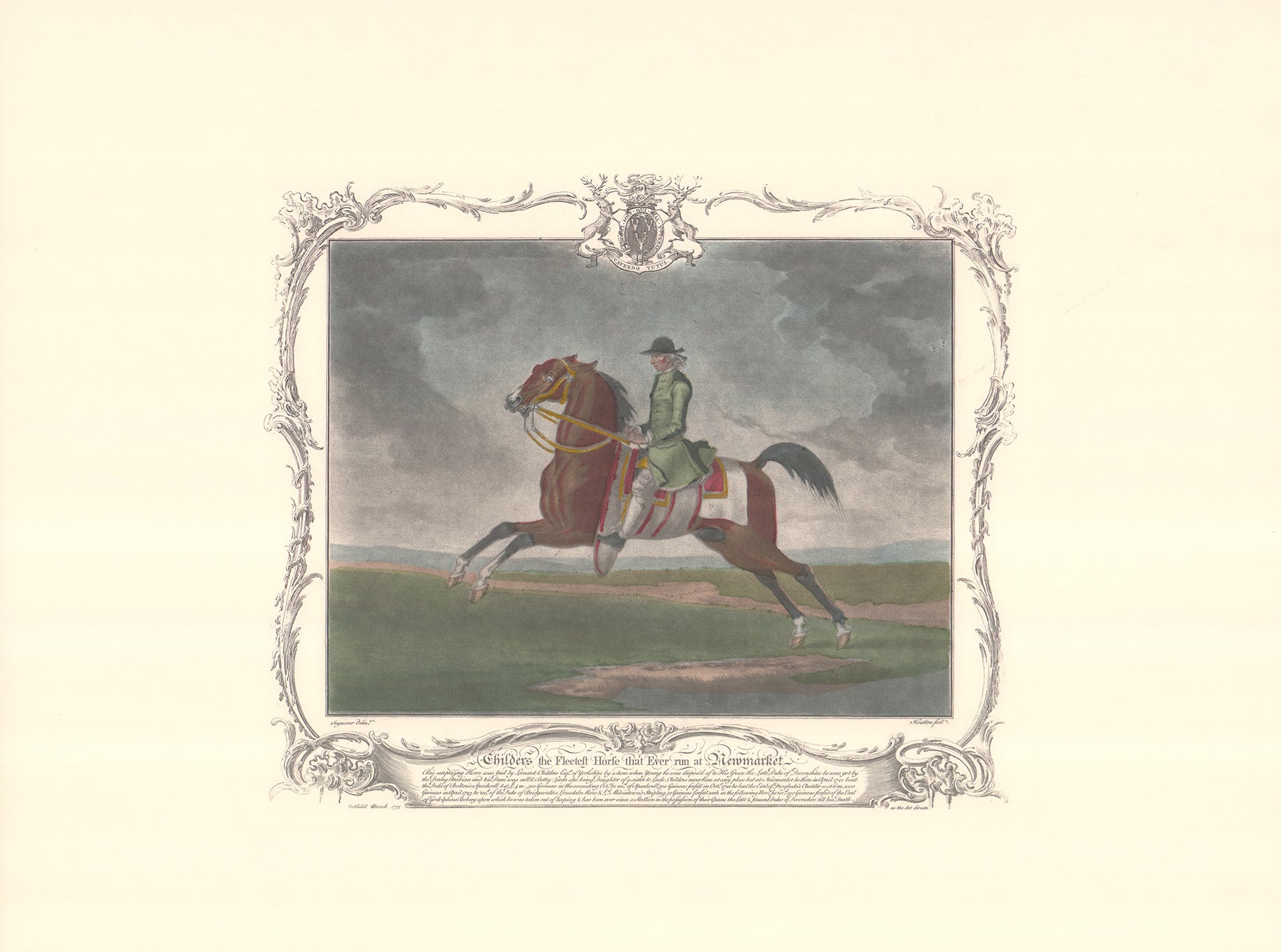 Childers the Fleetest Horse that Ever Run at Newmarket by James Seymou ...