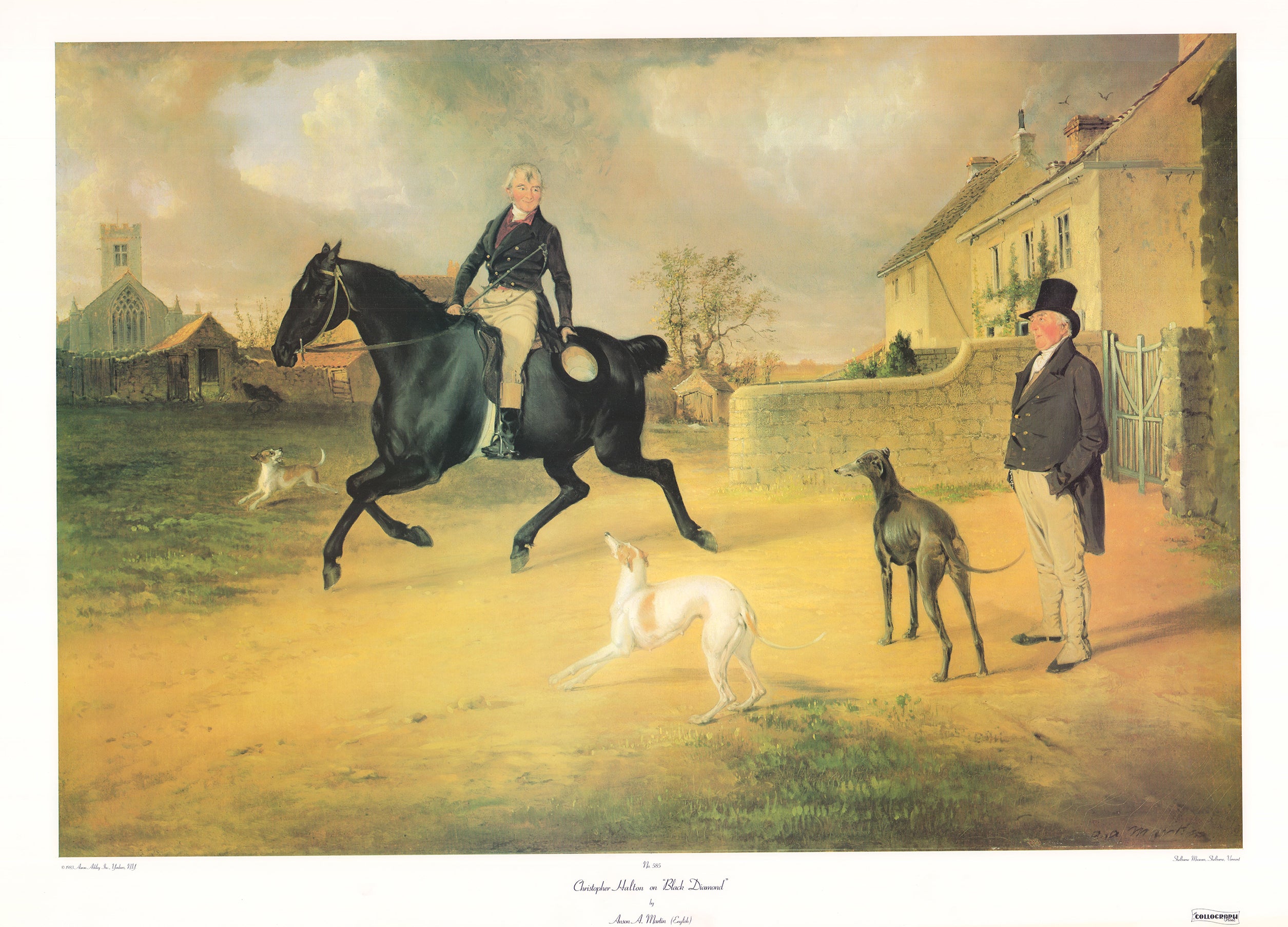 Christopher Halton on Black Diamond by Anson A. Martin - 26 X 36 Inche ...