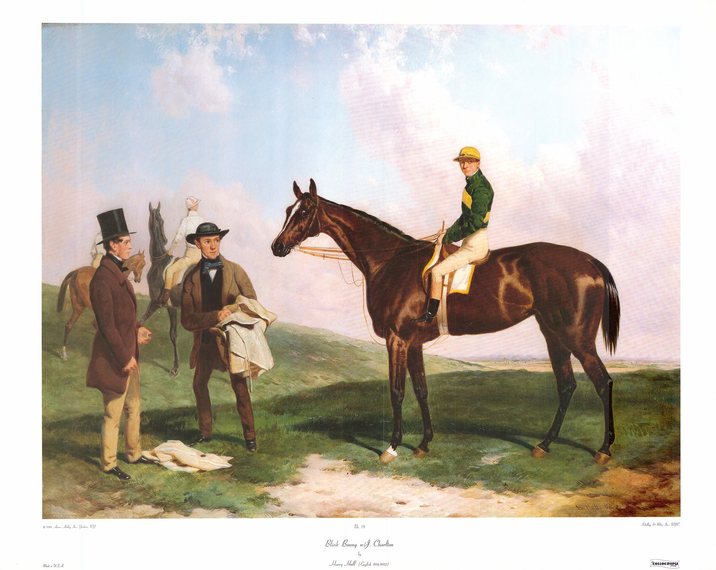 Blink Bonny J. Charlton by Harry Hall - 26 X 33 Inches (Art Print ...