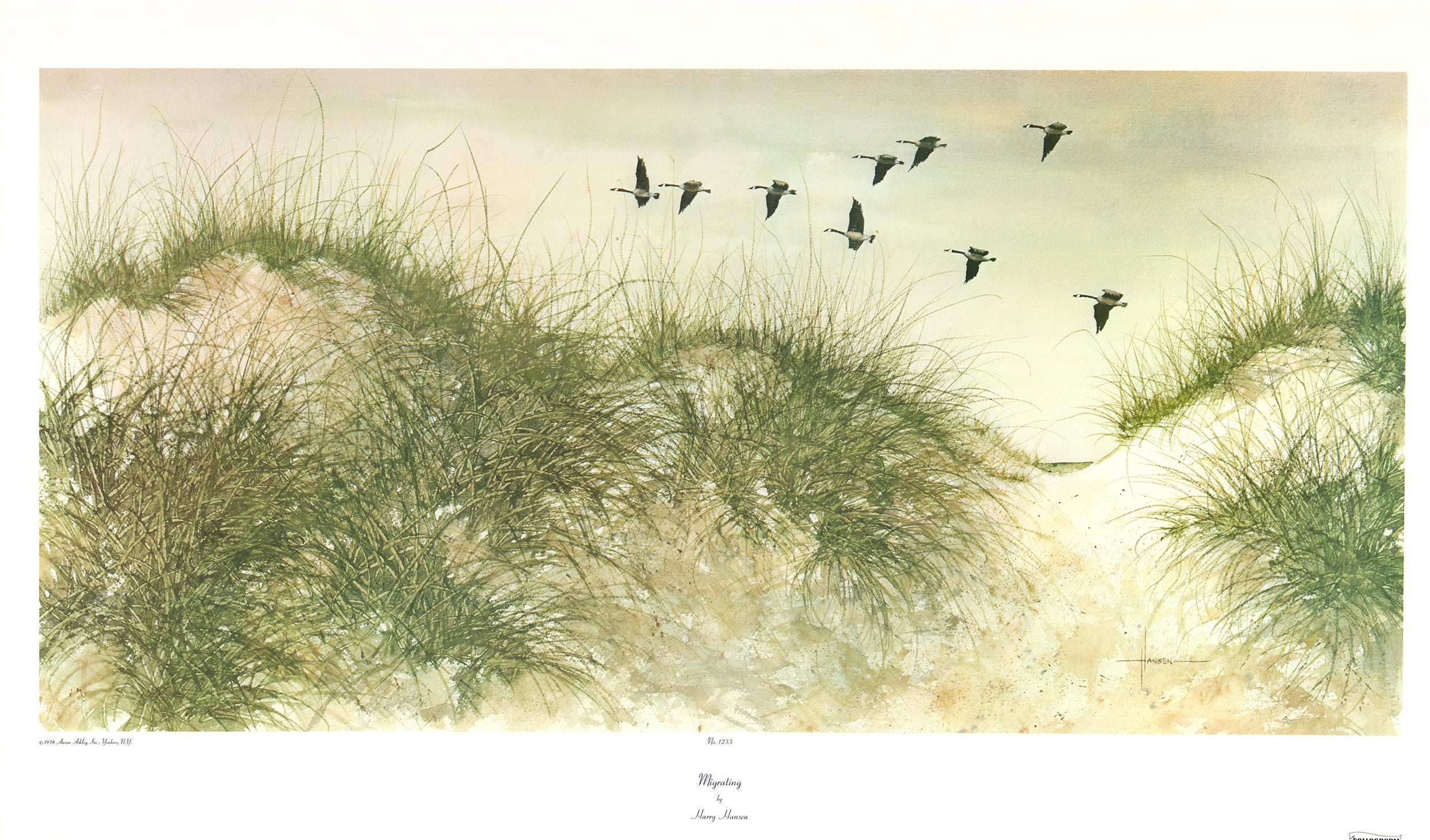 Migrating by Harry Hansen - 21 X 35 Inches (Art Print) – Artistica Fine Art