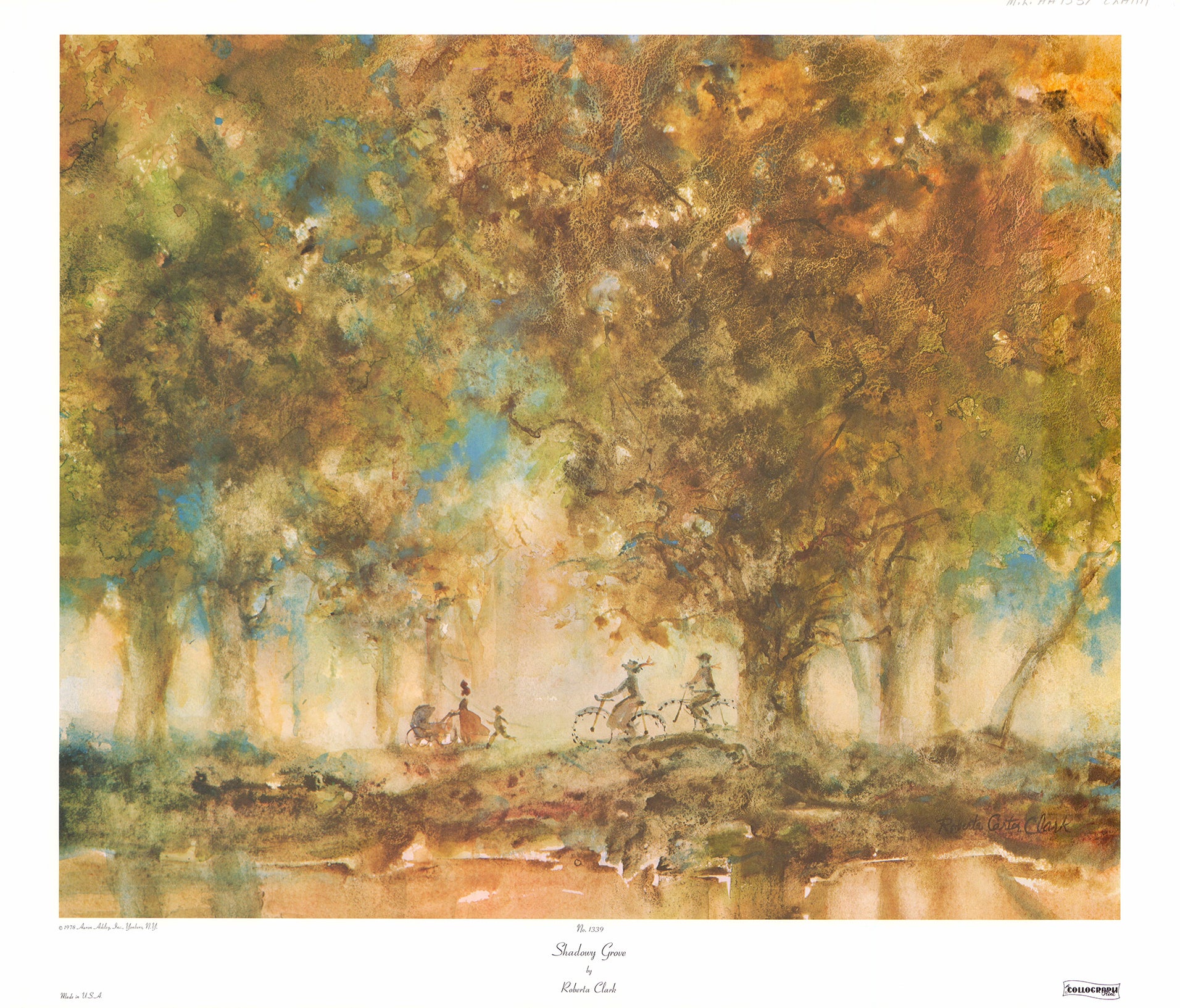 Shadowy Grove by Roberta Clark - 23 X 27 Inches (Art Print) – Artistica ...