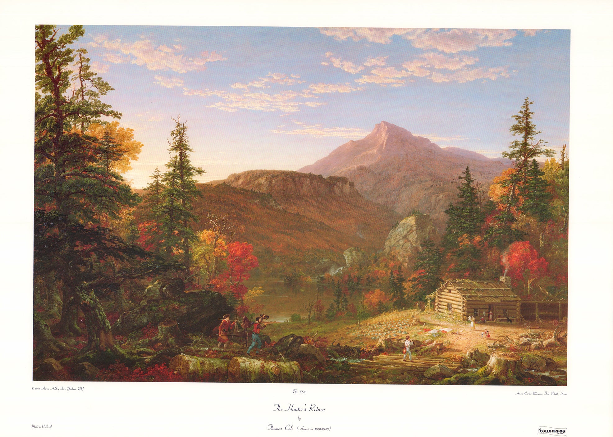 The Hunters Return by Thomas Cole - 20 X 28 Inches (Art Print ...