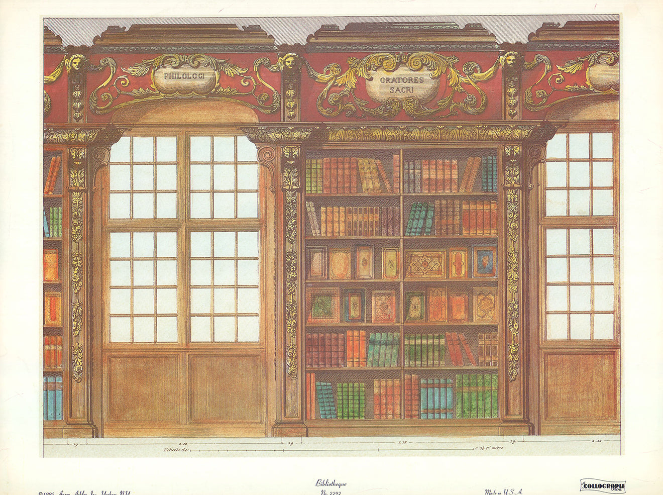 Bibliotheque 1880 by Eugène Rouyer - 14 X 19 Inches (Art Print ...