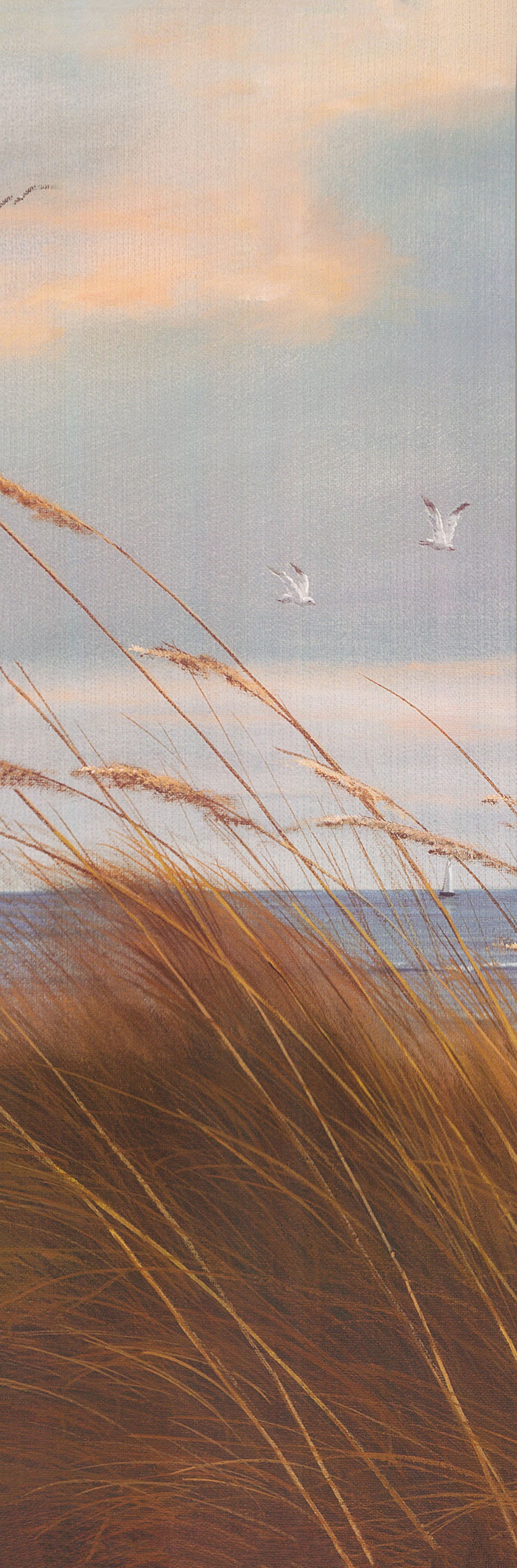 Sailboat Breezeway Panel I by Diane Romanello - 36 X 12 Inches (Art Pr ...