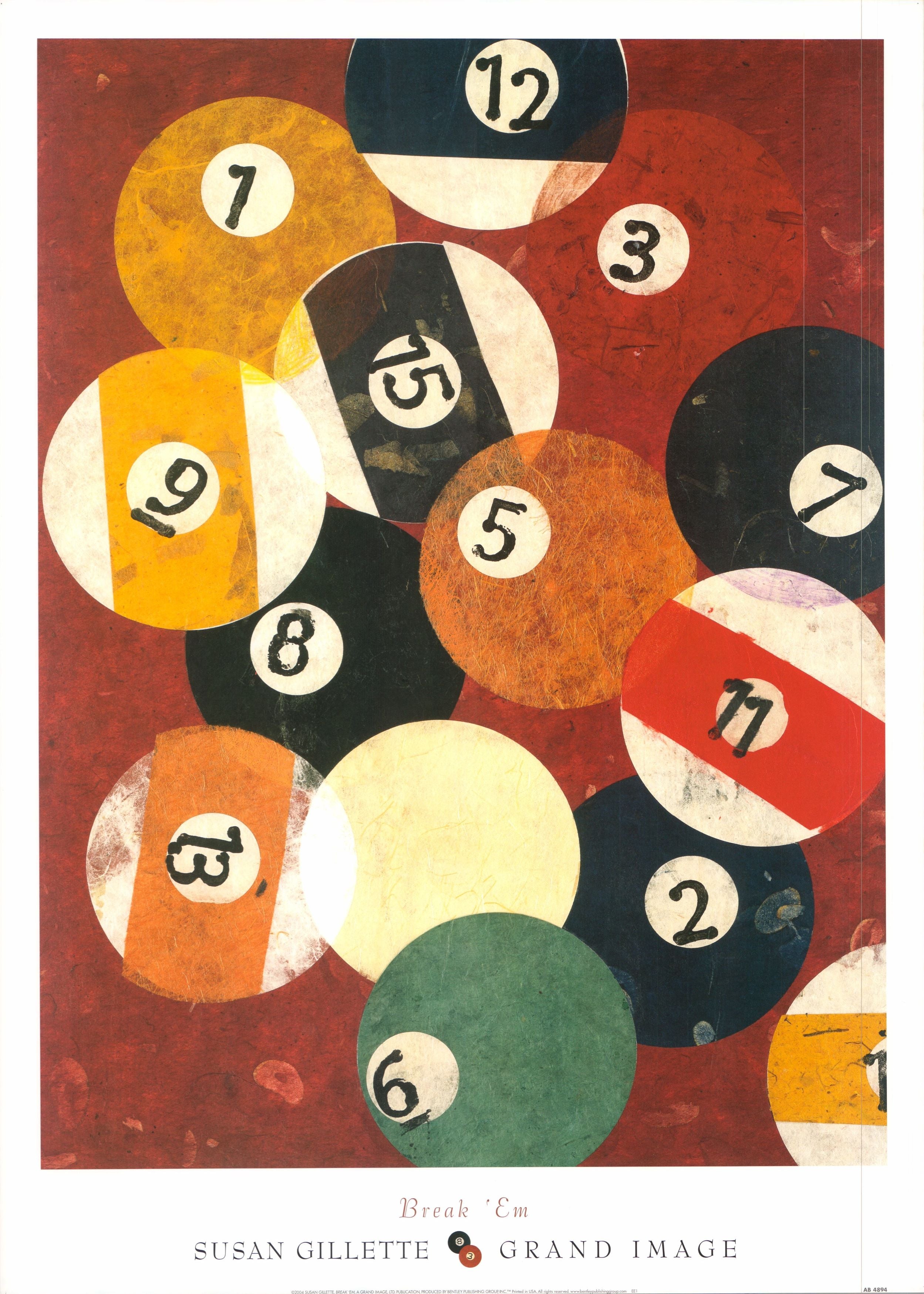 Break'Em, 2004 by Susan Gillette - 20 X 28 Inches (Art Print ...