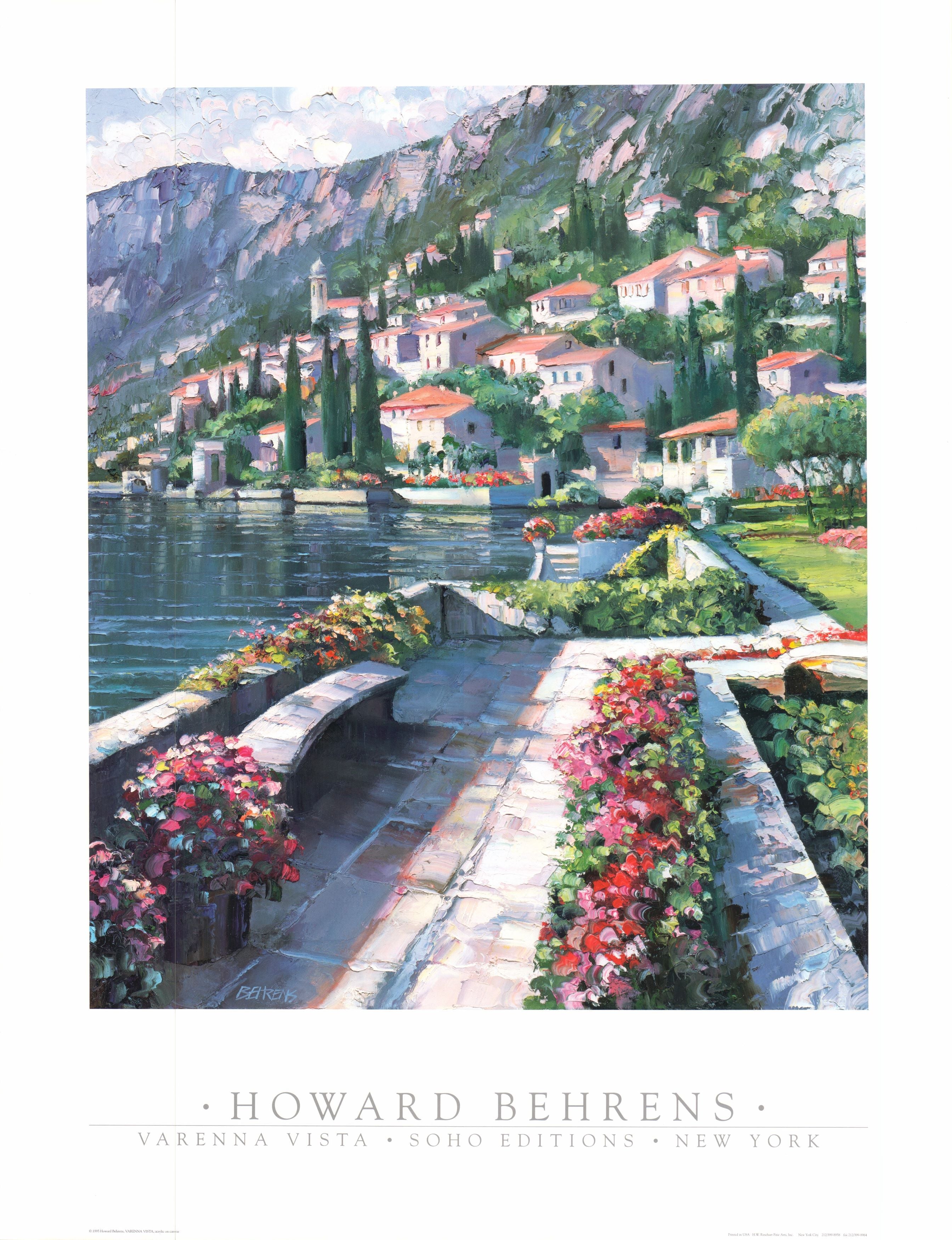 Varenna Vista by Howard Behrens - 27 X 35 Inches (Art Print ...
