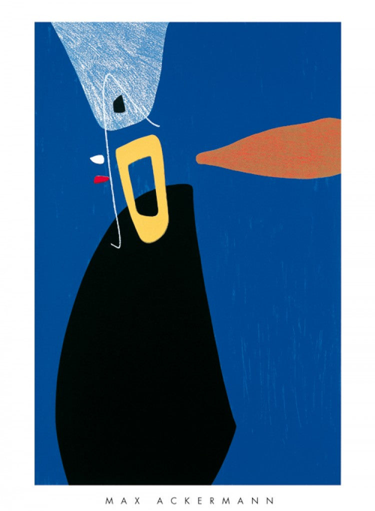 Bridged Continents XXI, 1952 by Max Ackermann - 28 X 40" (Silkscreen ...