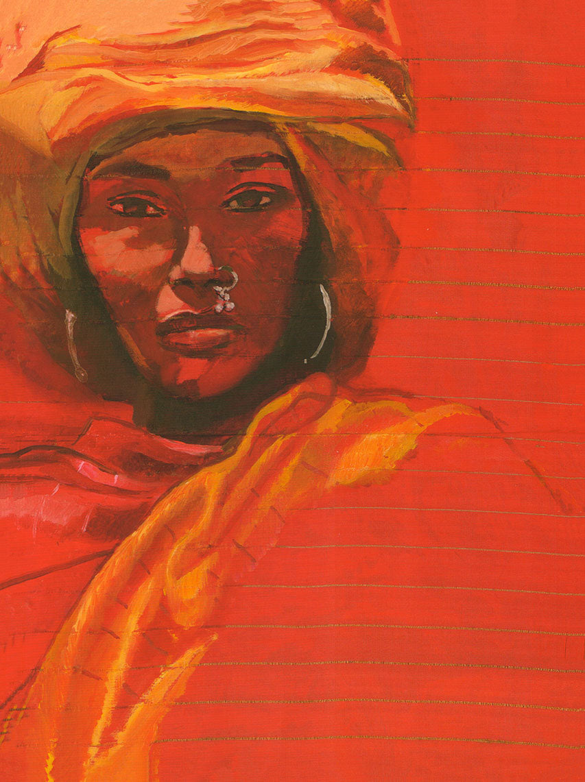 Bibi, Artiste de l'Unesco pour la Paix by Titouan Lamazou - 12 X 16 In ...