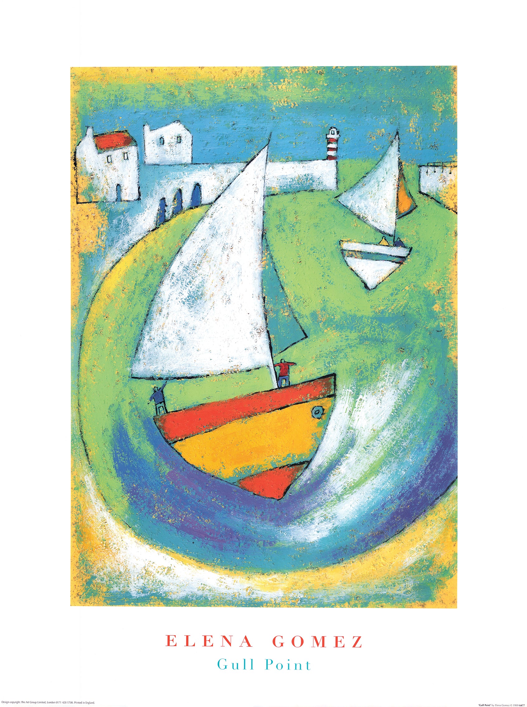 Gull Point by Elena Gomez - 24 X 32 Inches (Art Print) – Artistica Fine Art