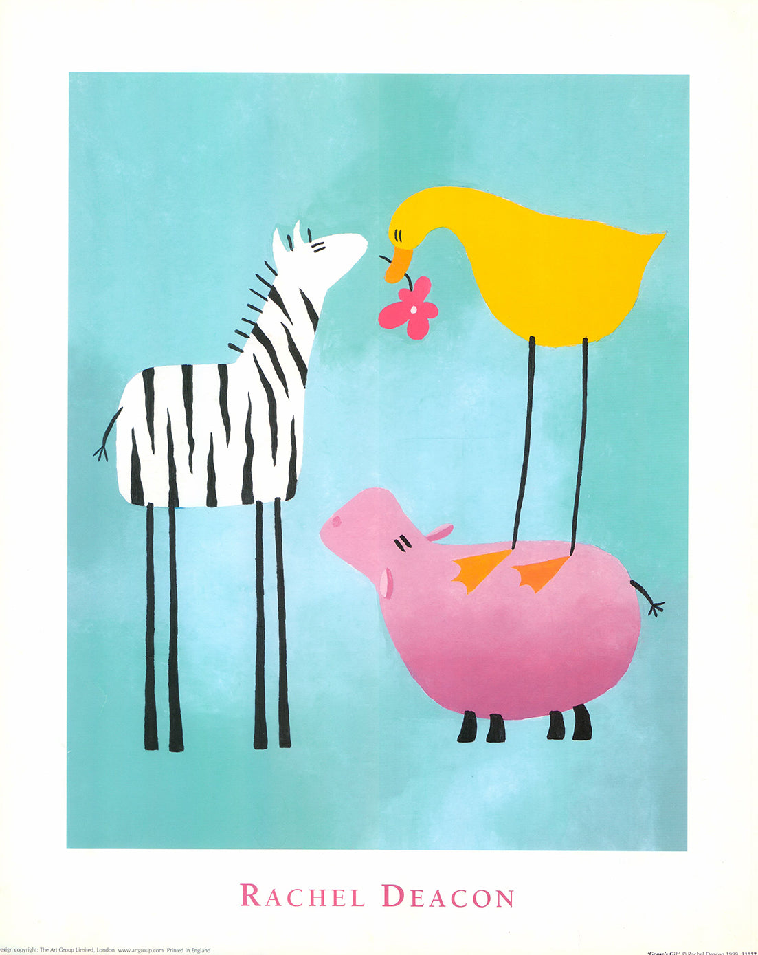 Goose Gift by Rachel Deacon - 16 X 20 Inches (Art Print) – Artistica ...