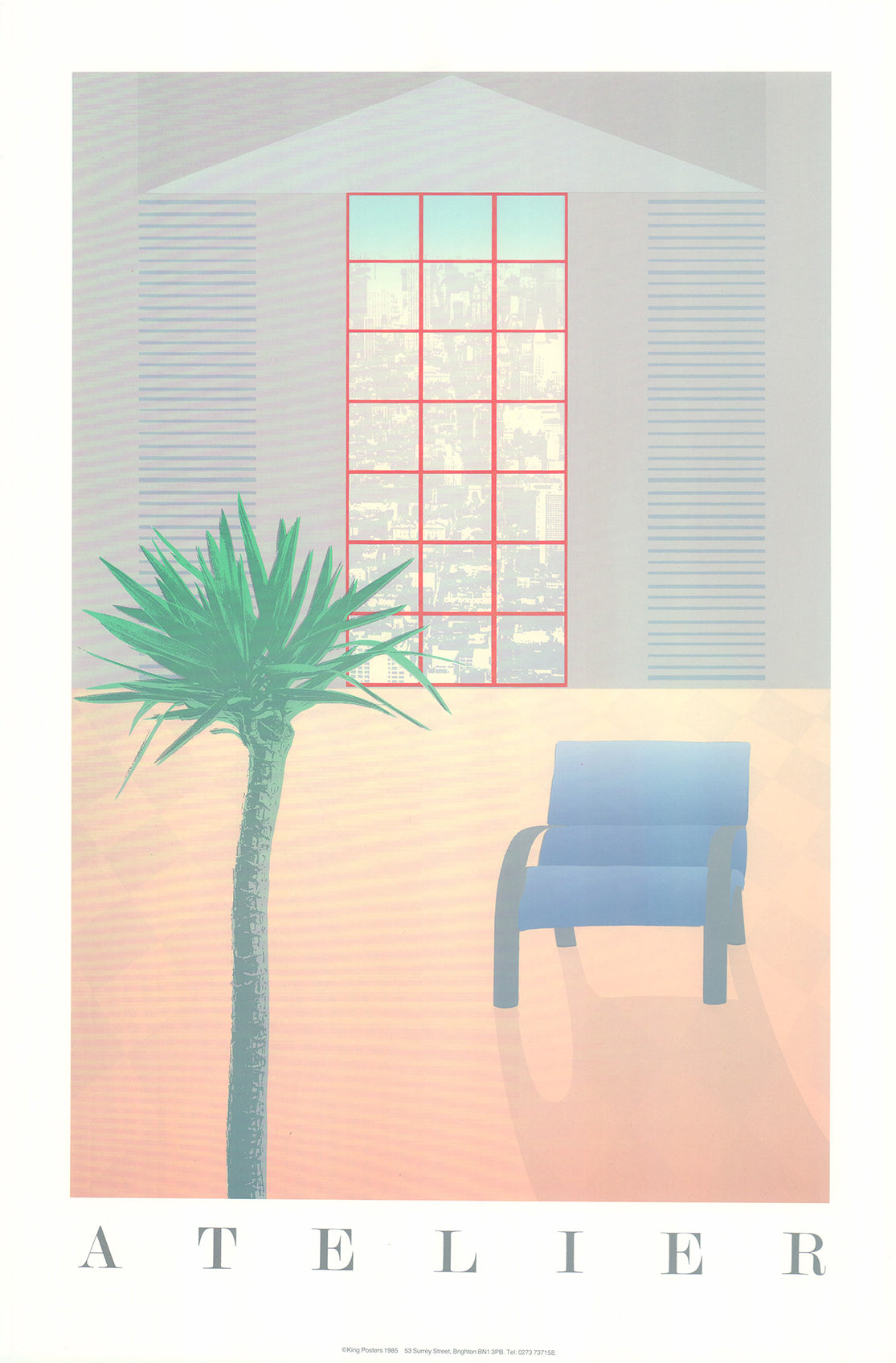 Atelier by Perry King - 16 X 24 Inches (Lithograph) – Artistica Fine Art