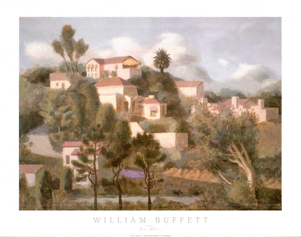 Los Altos by William Buffett - 27 X 34 Inches (Offset Lithograph ...