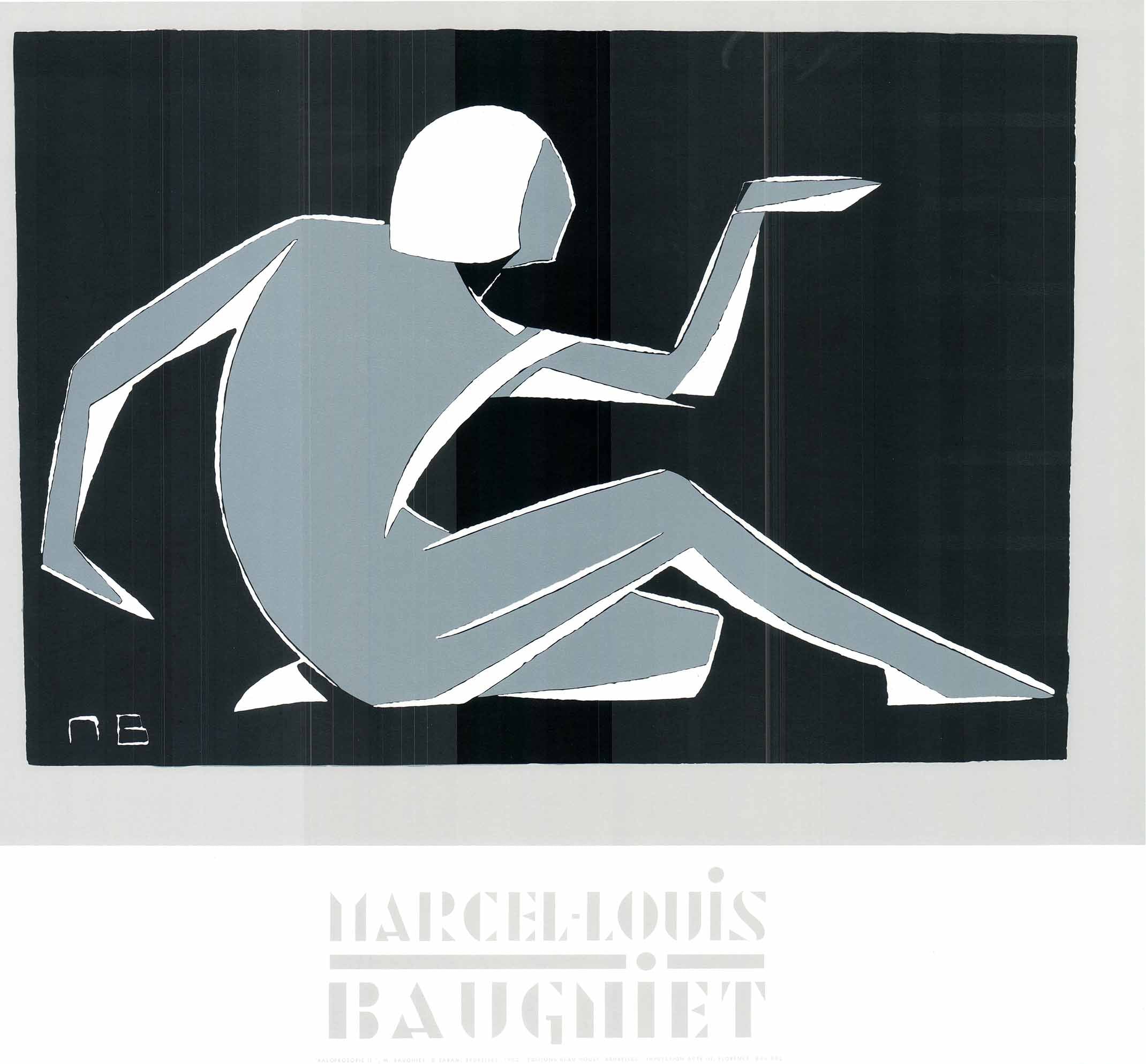 Kaloprosopie II by Marcel-Louis Baugniet - 28 X 32 Inches (Silkscreen ...