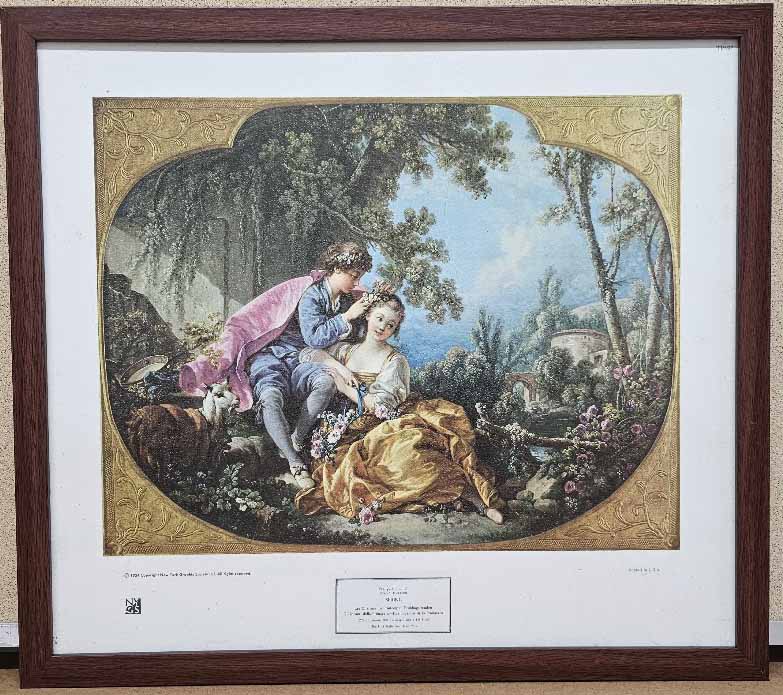 Spring by Francois Boucher - 16 X 18 Inches (Framed Lithography Ready ...