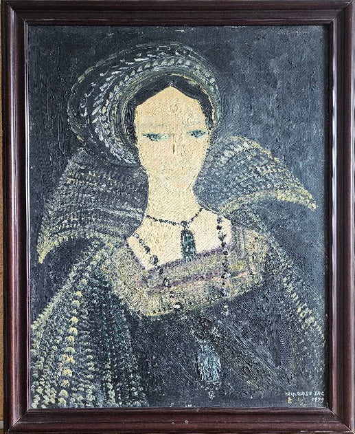 Lady Jane Grey by Olga Birsu - 24 X 30 Inches (Oil Painting on Canvas ...
