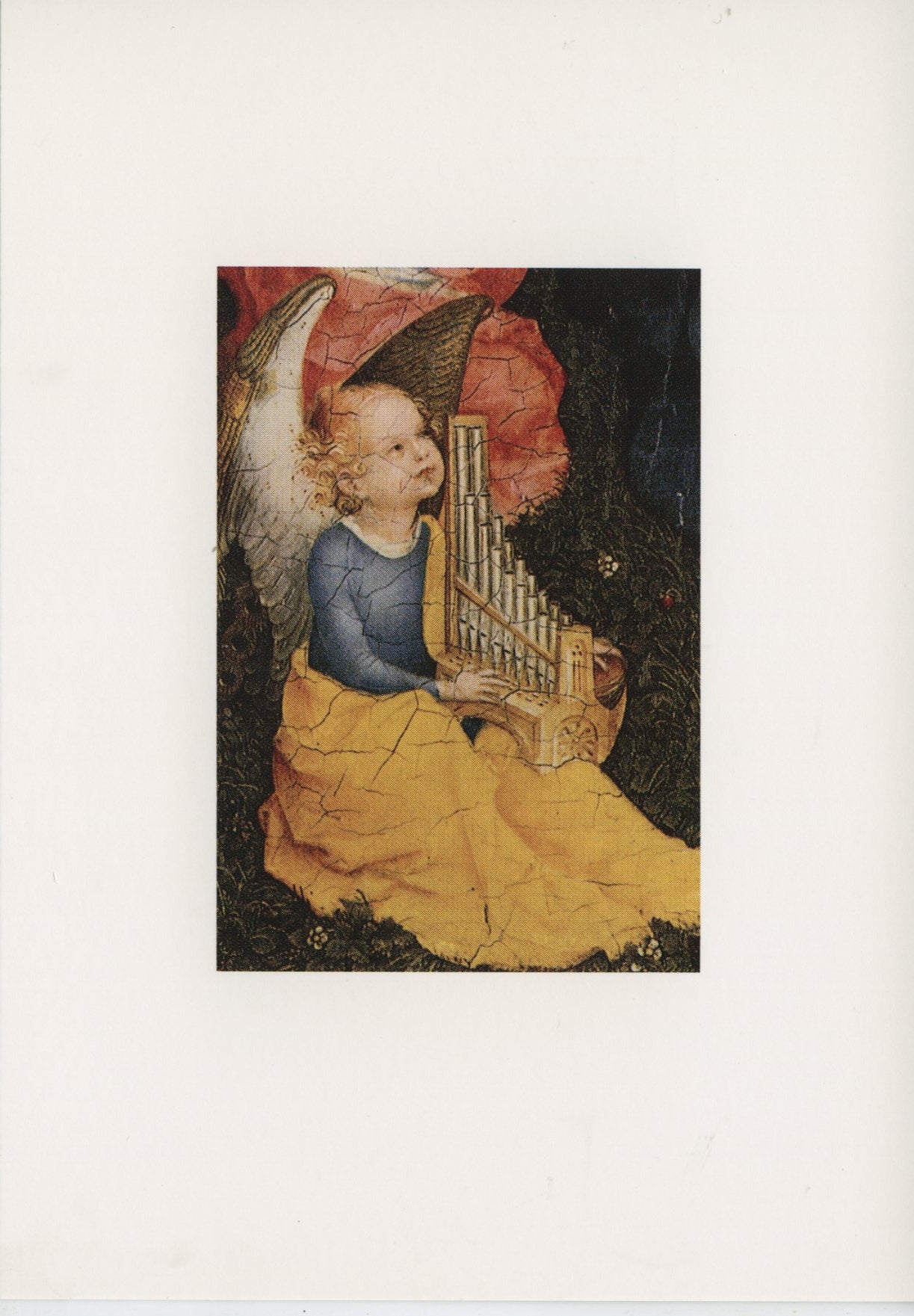 La Vierge au Buisson de Roses by Stefan Lochner - 4 X 6 Inches (10 Pos ...