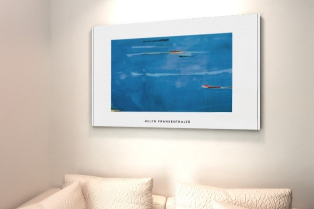 Ocean drive west # 1, 1974 by Helen Frankenthaler- 28X40" (Silkscreen ...