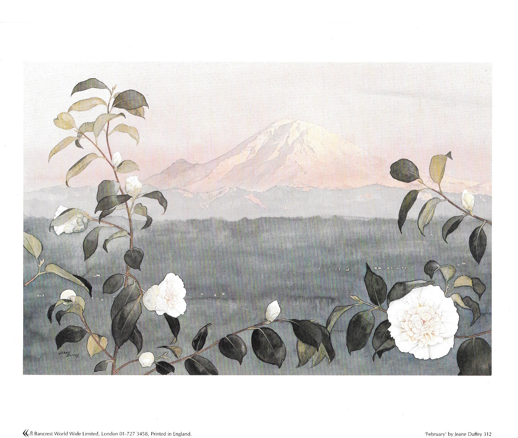 February by Jeane Duffey - 10 X 8 Inches (Art Print) – Artistica Fine Art