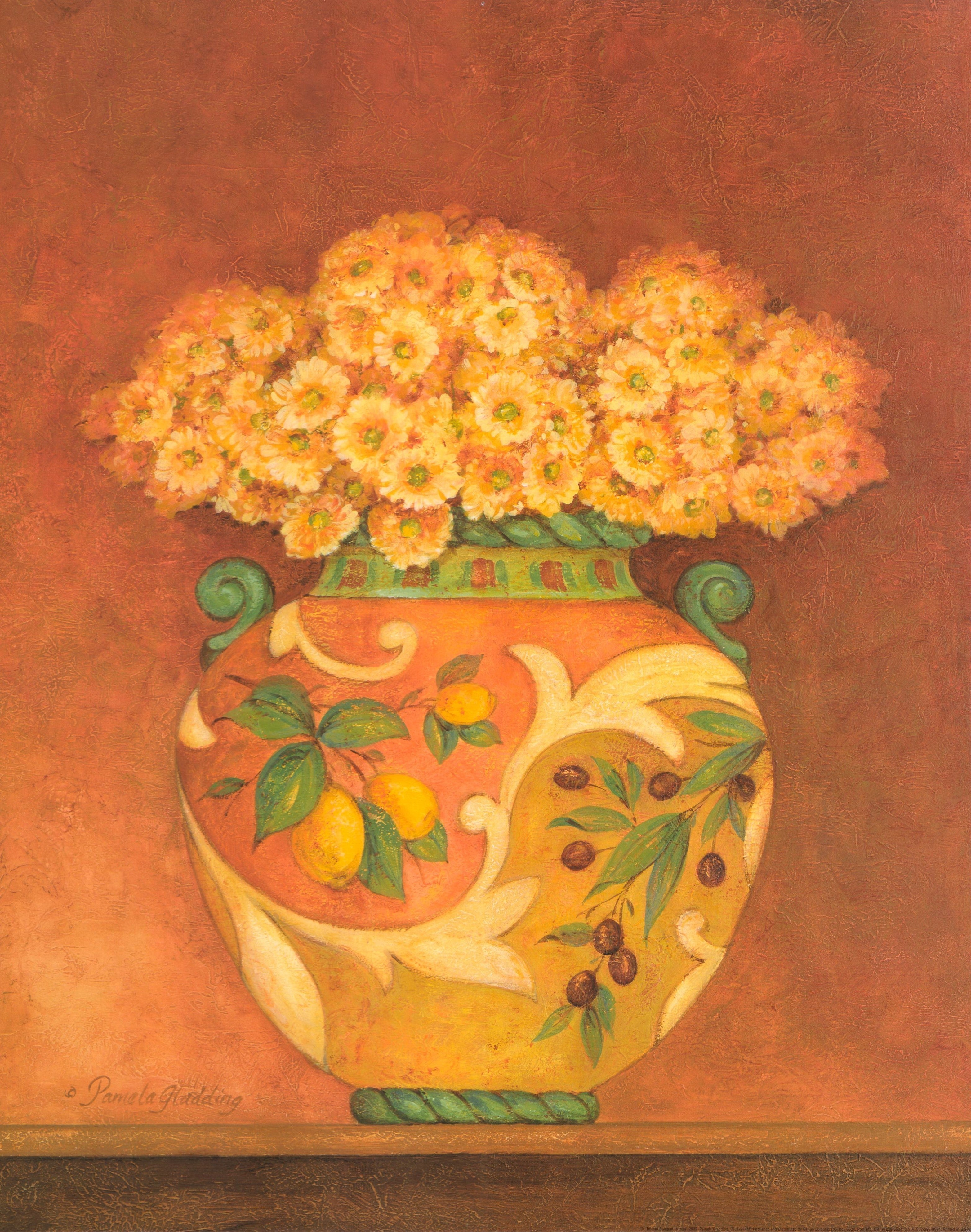 Tuscan Bouquet II mini by Pamela Gladding - 16 X 20 Inches (Art Print ...